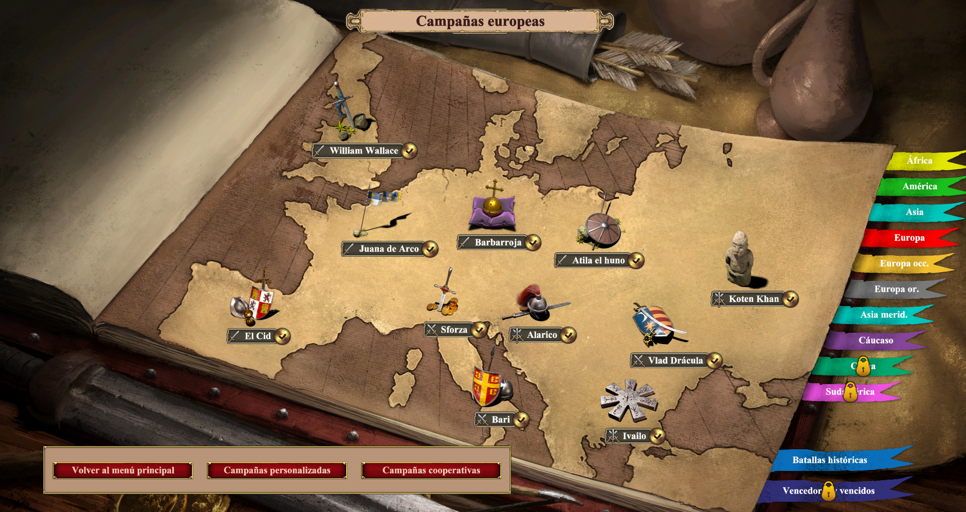 BUG CAMPAIGN MENU (Update 177723) - II - Report a Bug - Age of Empires ...