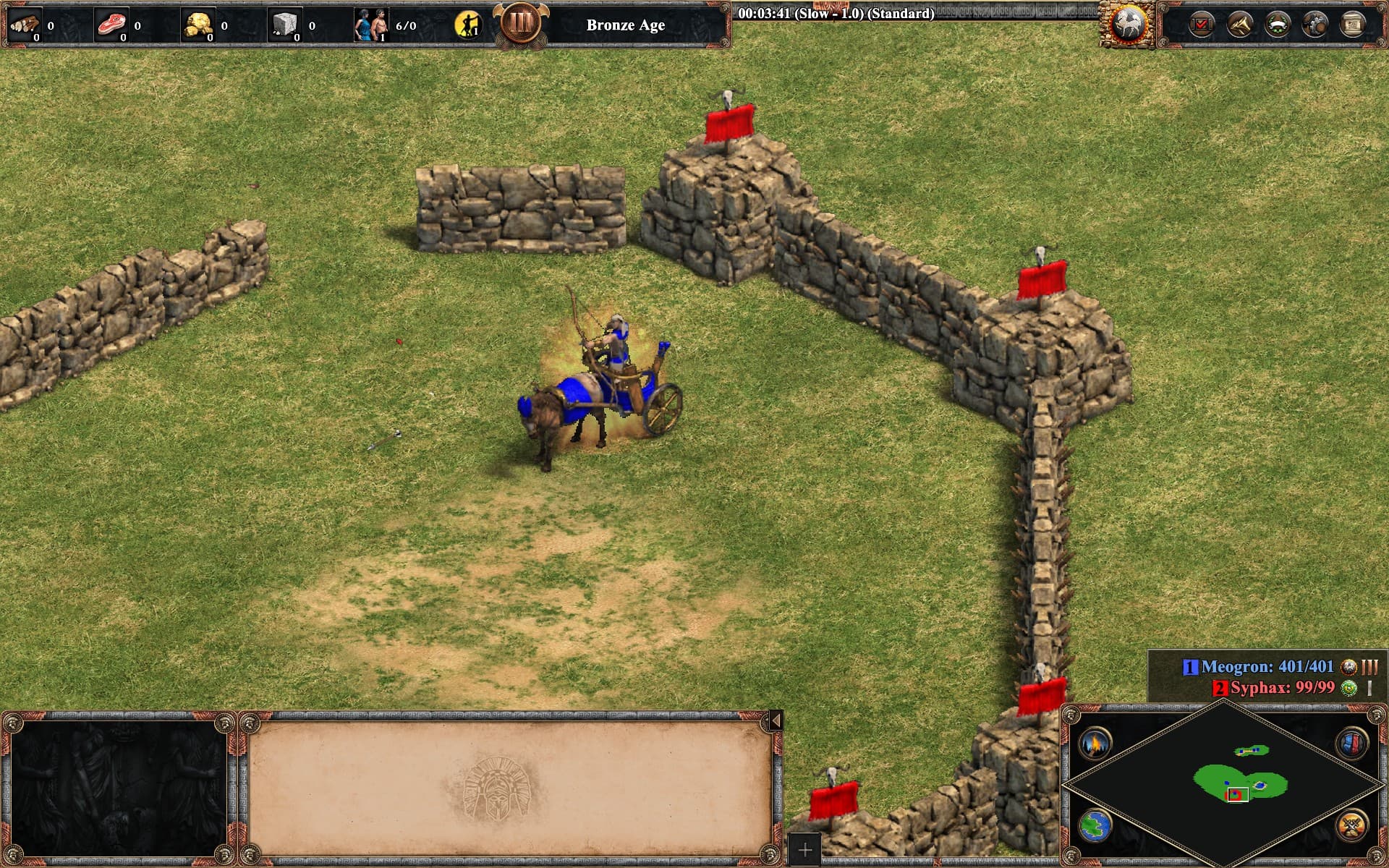 Chariot Archer double bow visual bug in RoR and AoE1DE - II - Report a Bug - Age of Empires Forum