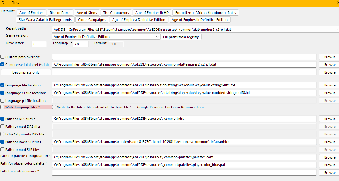 I can't get my SLP viewer in AGE to work. Can you help? - II - Modding - Age of Empires Forum