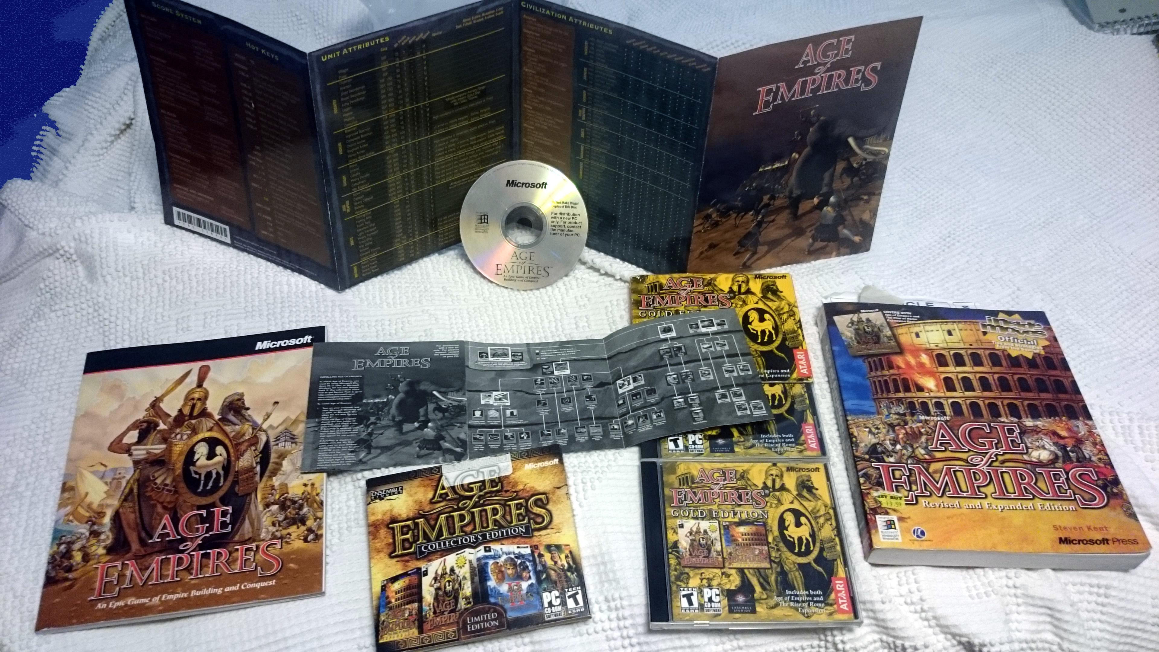 Do you still keep your AoE 1 CDs? How do they look like? Do they still ...