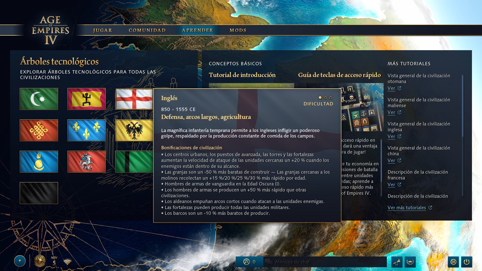 Spanish Localization Issue Regarding English Civilization Name Iv