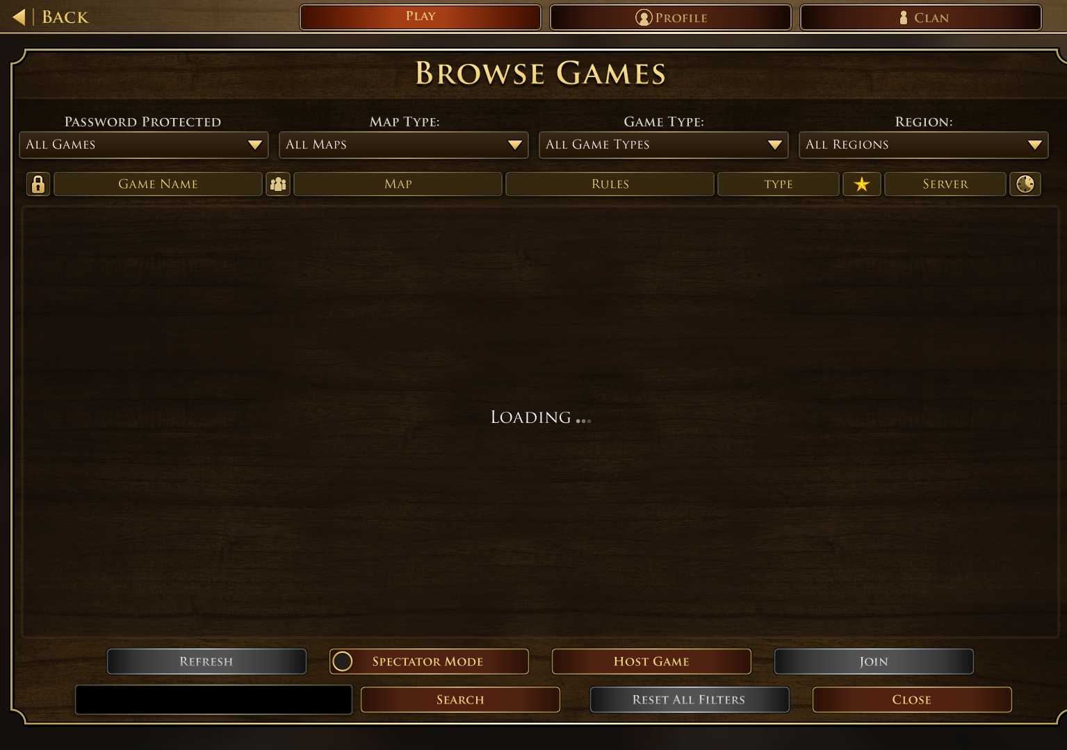 No game found on "Browse Games"; can't join in via "Invite" - Ask for ...